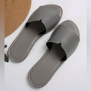 Shoes | Women Nwot Open Toe Flat Sandals | Poshmark
